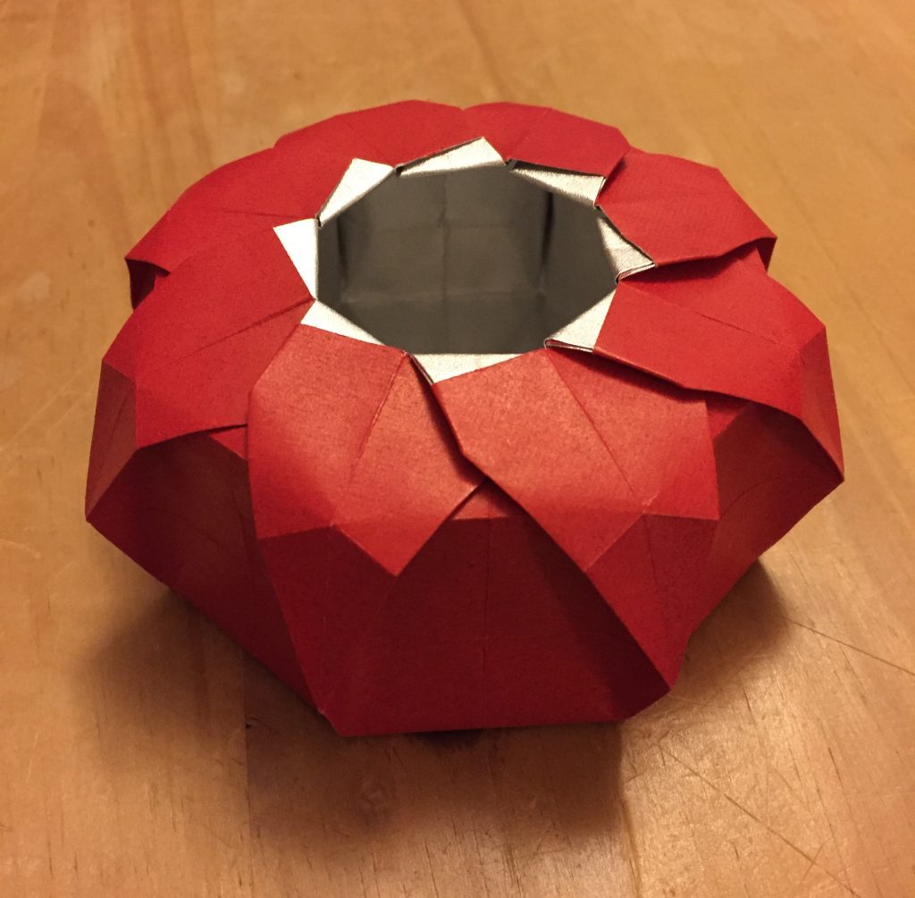 Octagonal Bowl – origami scotland